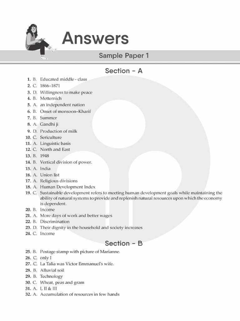 36 Sample Papers For CBSE Class 10 Term 1 Exam - Page - 01 | PDF