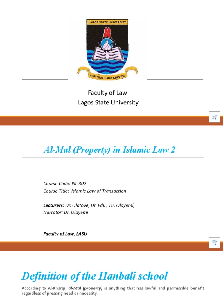 Understanding Al-Mal in Islamic Law | PDF | Property | Sharia