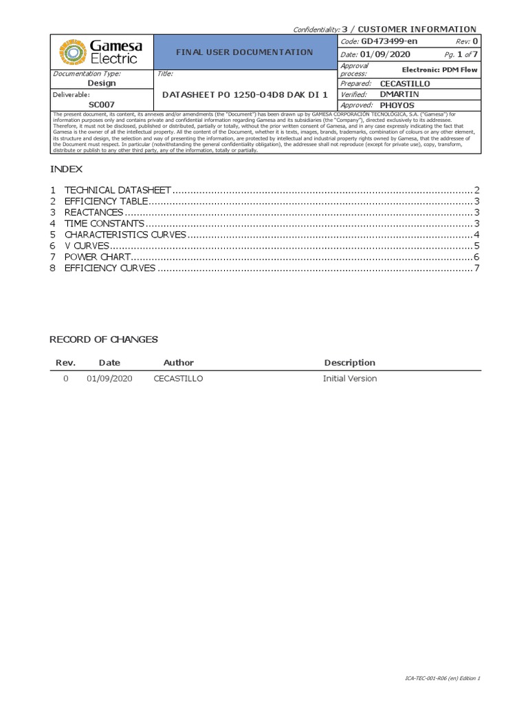 GD473499R0 - Datasheet | PDF | Electrical Engineering | Electromagnetism