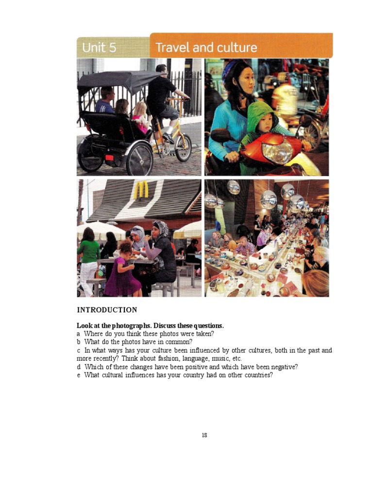 Unit 5 - Reading 2 FOR TEACHER | PDF | Tourism | Food And Drink
