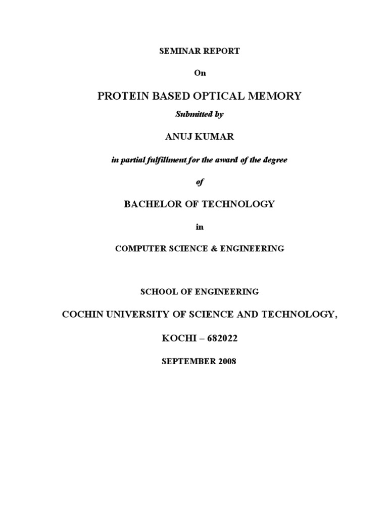 Protein Memory | PDF | Random Access Memory | Computer Data Storage
