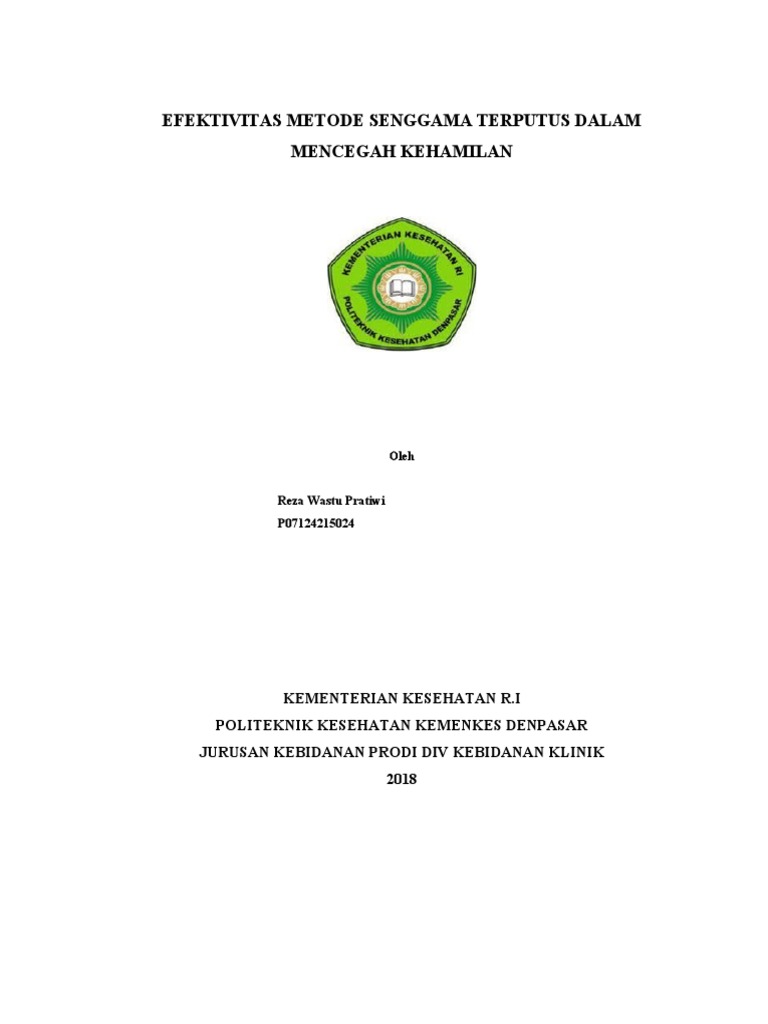 Metode Senggama Terputus | PDF