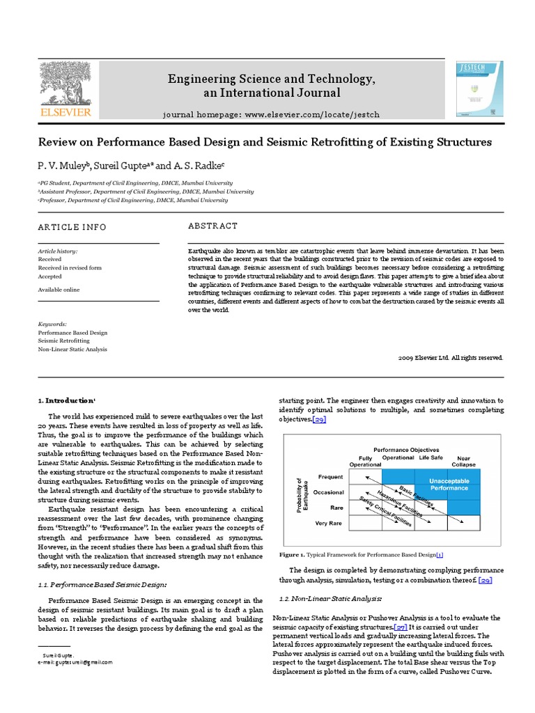 Revised Review Paper With Template | PDF | Earthquake Engineering ...