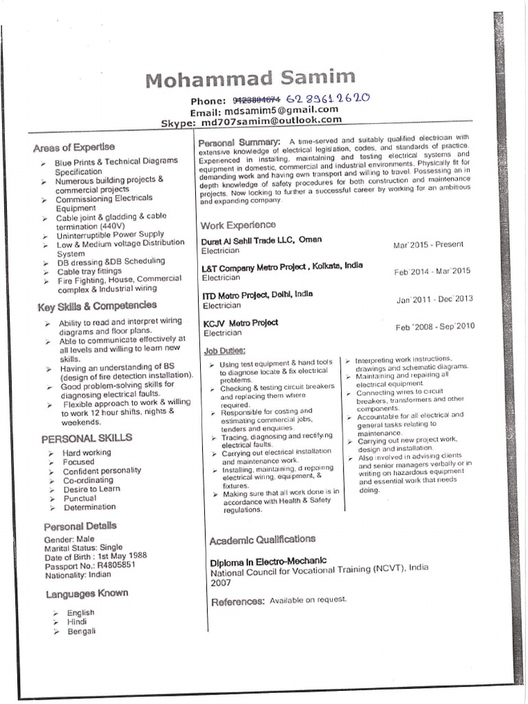 Samim CV | PDF
