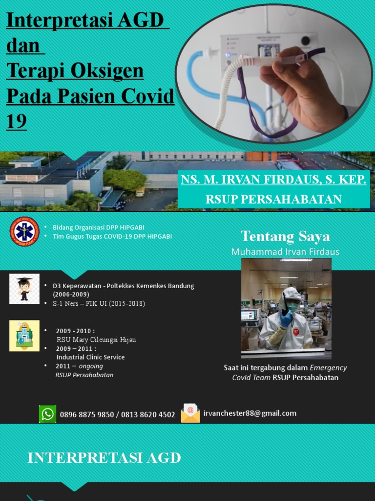 Interpretasi AGD Dan Terapi Oksigen | PDF