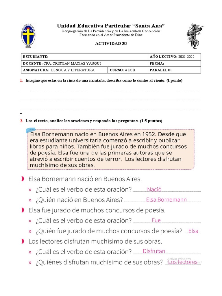 Actividad 30 | PDF