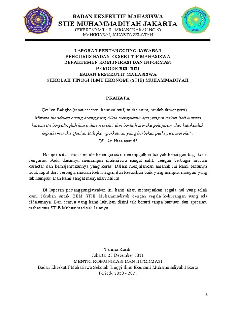 Draft - LPJ MENKOMINFO | PDF