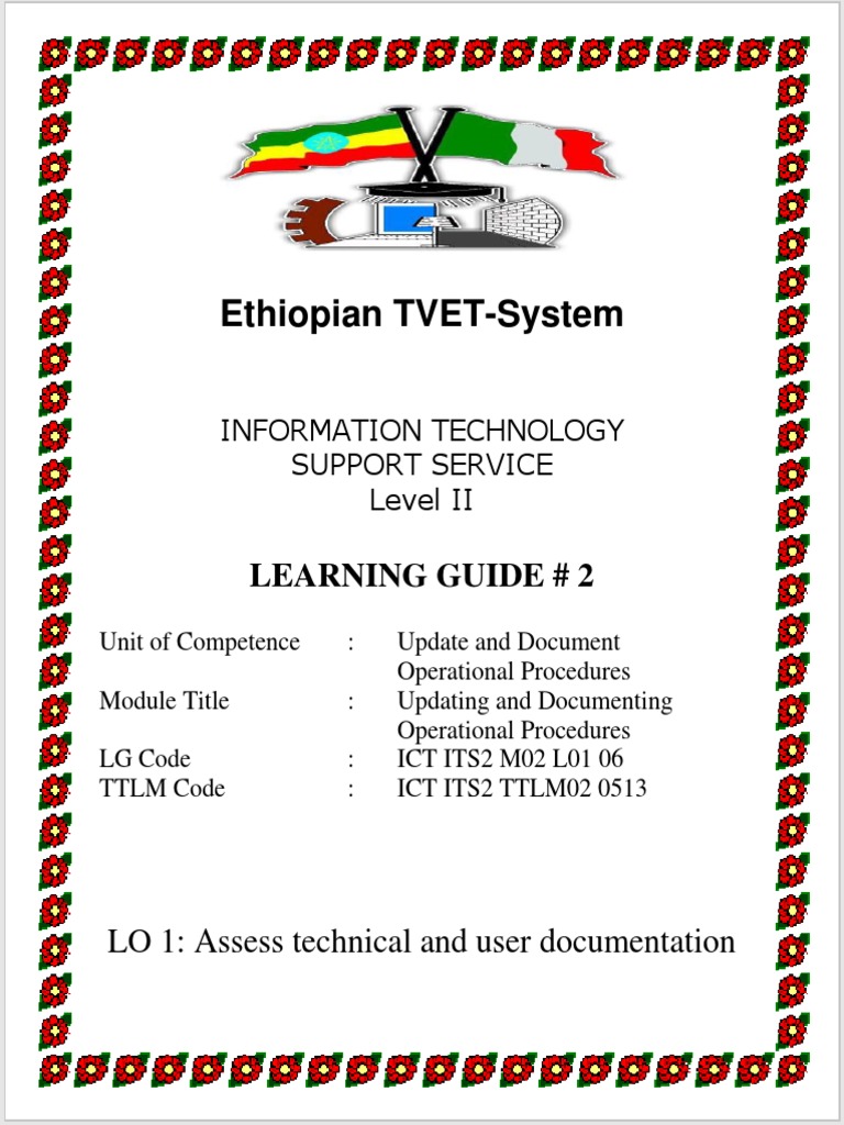 II 02 LO 1 Assess Technical and User Documentation | PDF | Documentation | Markup Language