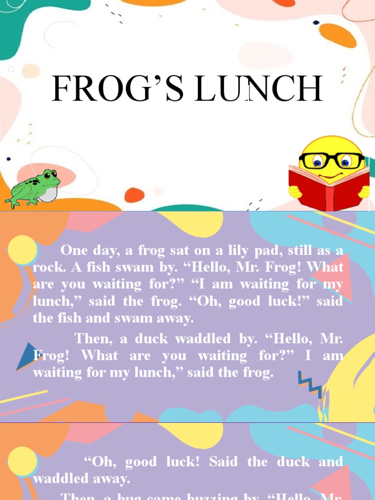 Frogs Lunch | PDF