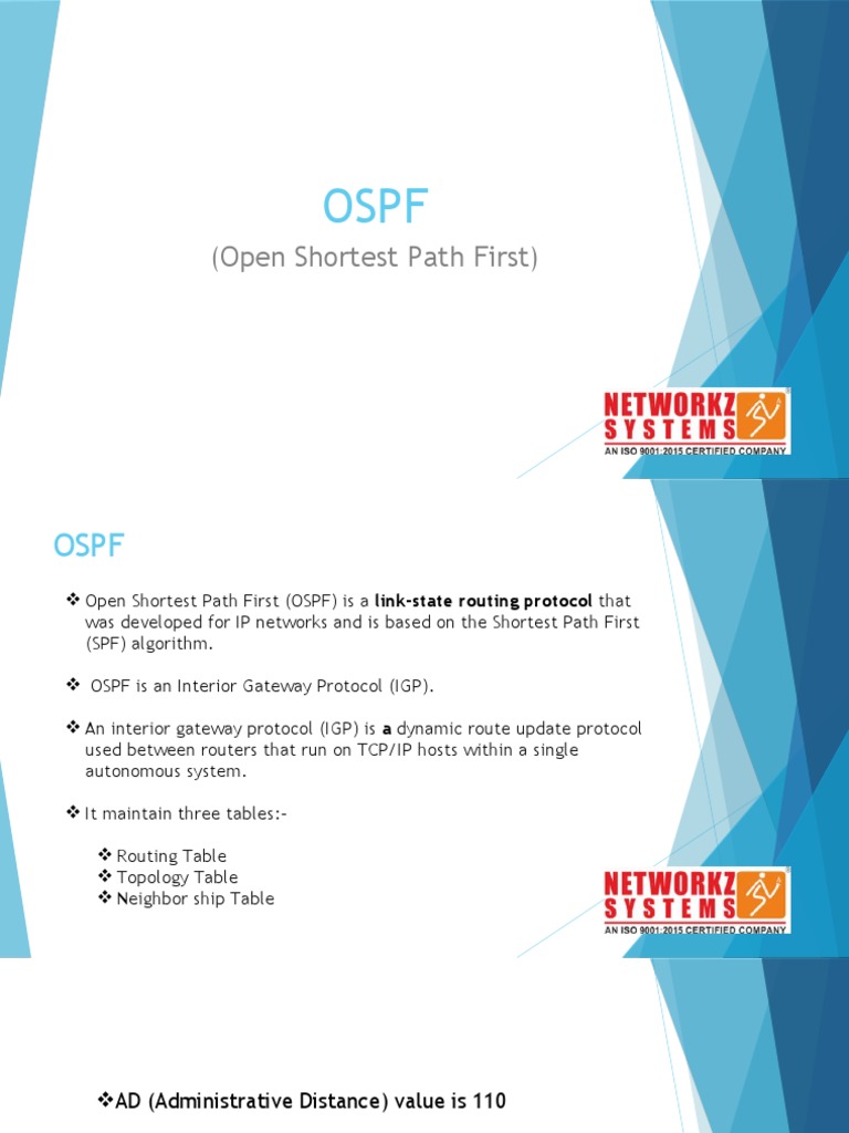 Open Shortest Path First | PDF | Internet Architecture | Network Protocols