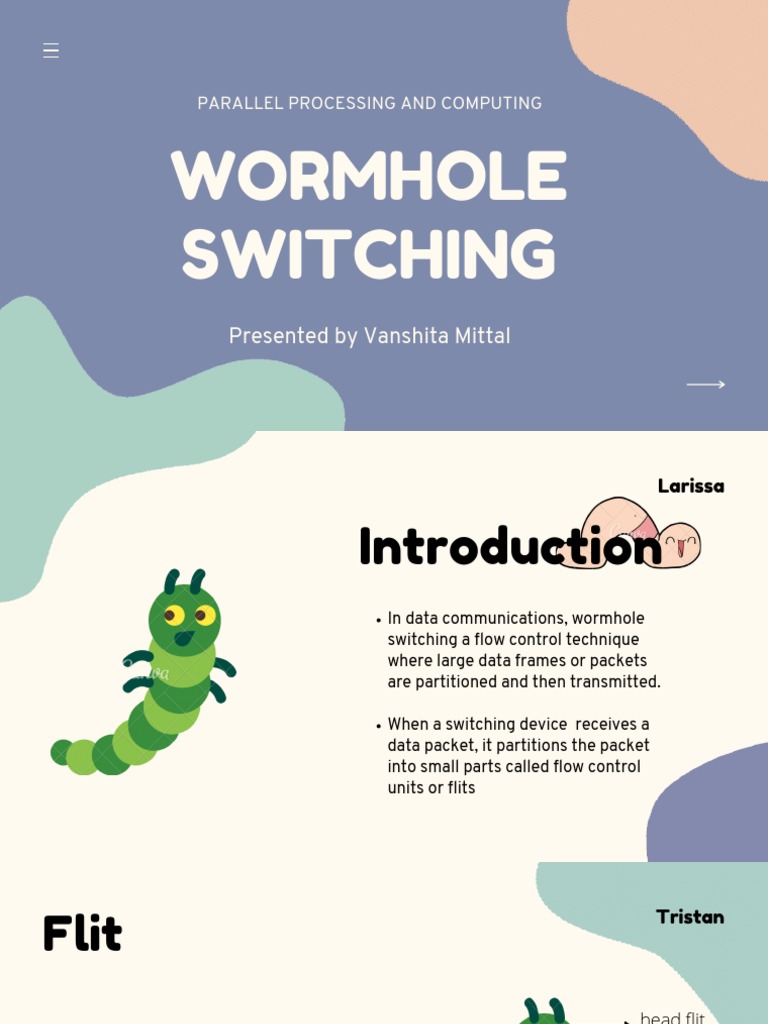 Wormhole Switching: Parallel Processing and Computing | PDF ...