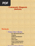 A Textbook of Community Health Diagnosis | PDF | Qualitative Research ...