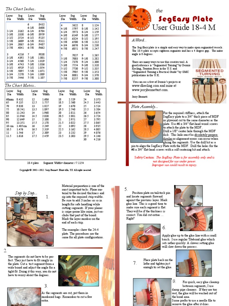 User Guide 18-4 M: Segeasy Plate | PDF | Adhesive | Equipment