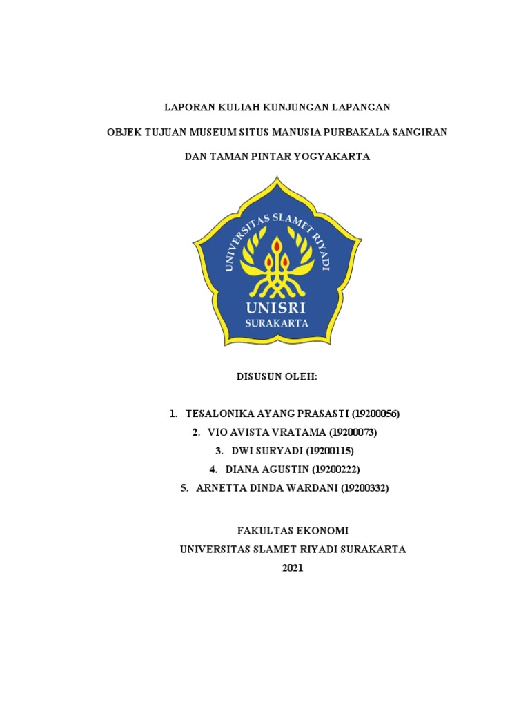 Laporan KKL Final | PDF