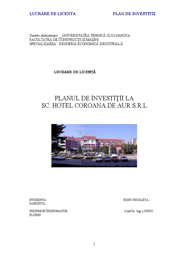 Proiect Diploma Corectat | PDF