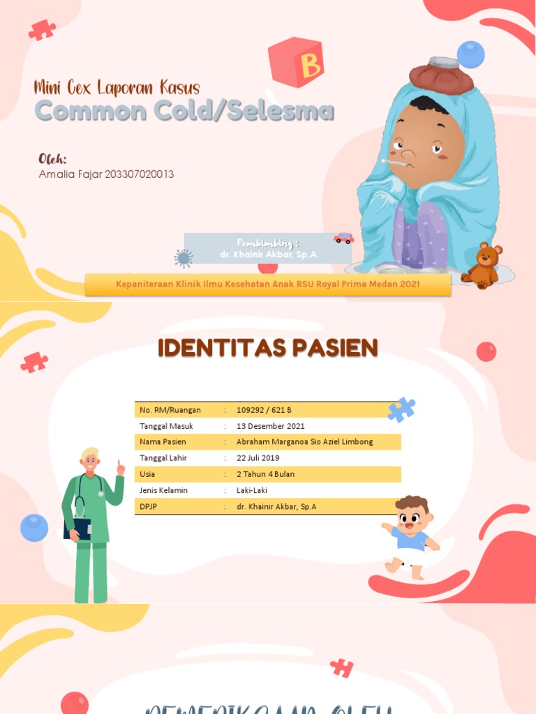 Lapkas Common Cold (Selesma) | PDF
