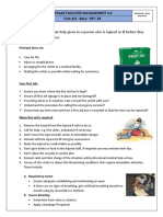 First Aiders List Template Blank | PDF