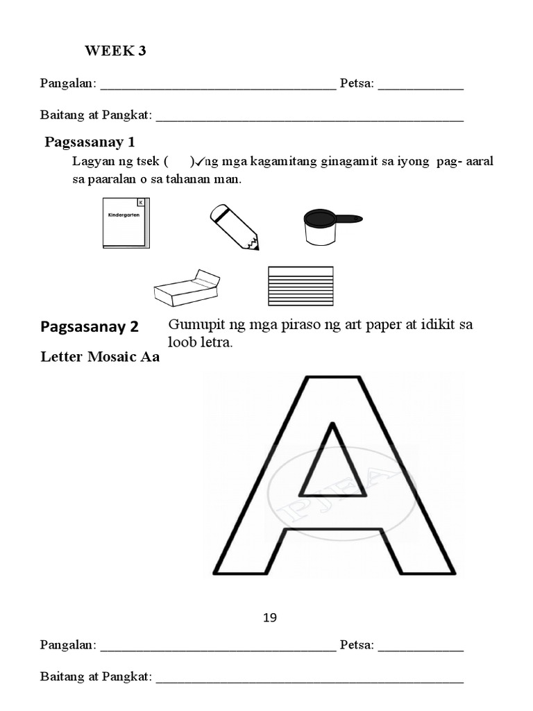 q2 WEEK 3 aCTIVITY SHEET | PDF