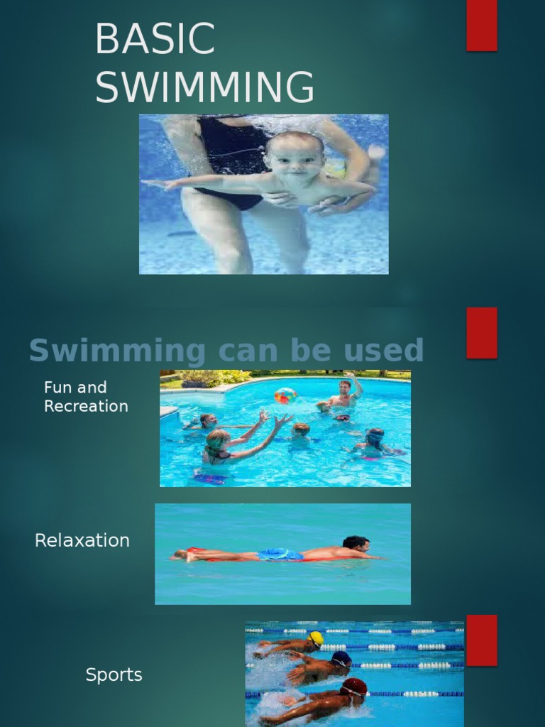 Basic Swimming Lesson | PDF | Swimming (Sport) | Swimming