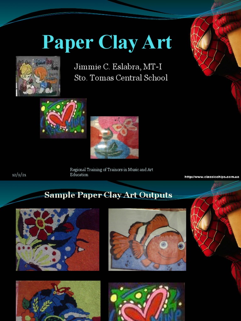 Beginner's Guide to Paper Clay Art | PDF | Paper | Pulp (Paper)