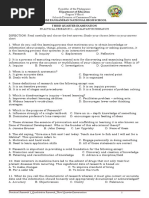Practical Research 1: 4th Quarter Exam | PDF | Qualitative Research ...