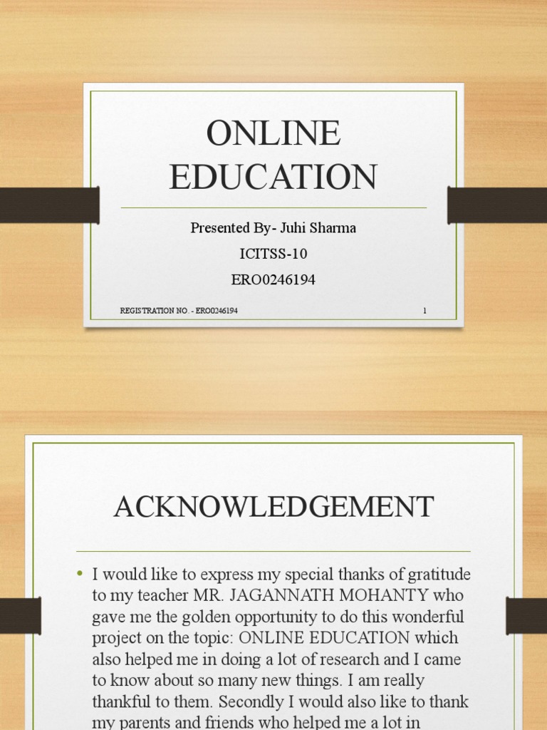 Online Education | PDF | Educational Technology | Pedagogy
