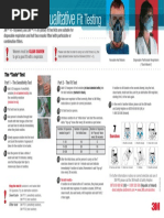 3M Fit Test Guide | PDF | Safety | Occupational Safety And Health