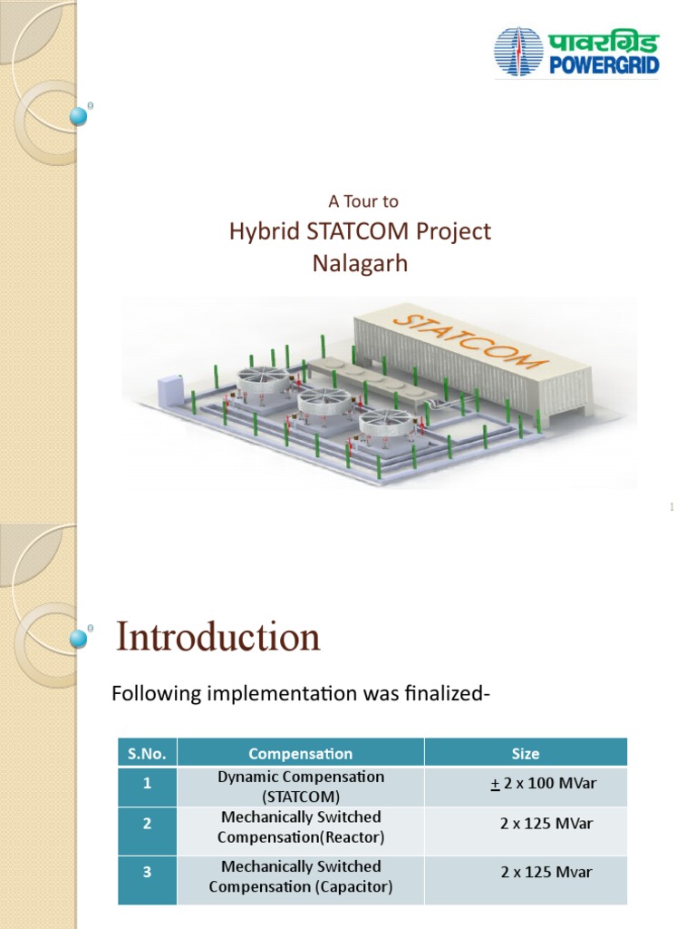 Hybrid STATCOM Project Nalagarh: A Tour To | PDF | Technology & Engineering