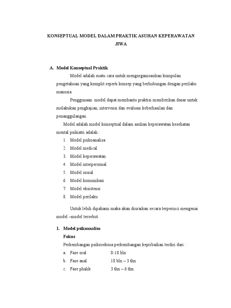 Buku Konsep Dasar Keperawatan Jiwa (Ermawati Dalam S. Kepi) Hal 45-65 | PDF