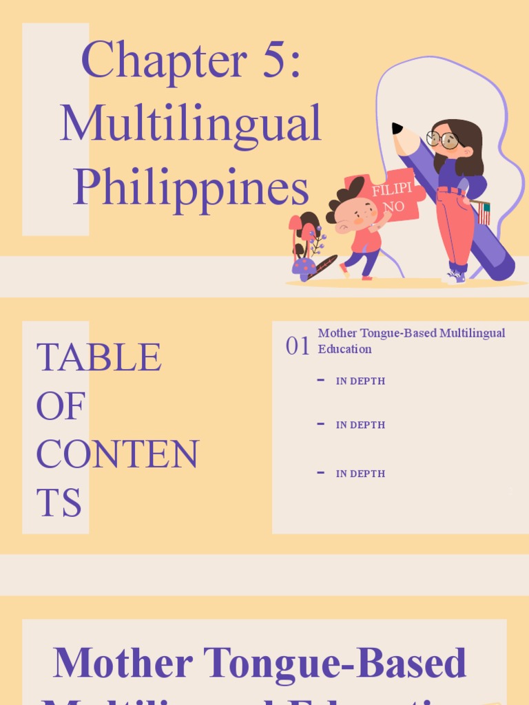 Chapter 5 Multilingual Philippines | PDF | Second Language | Fluency