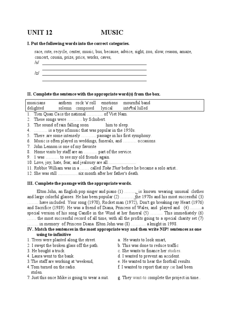 Unit 3 Music | Download Free PDF | Composers | Classical Music