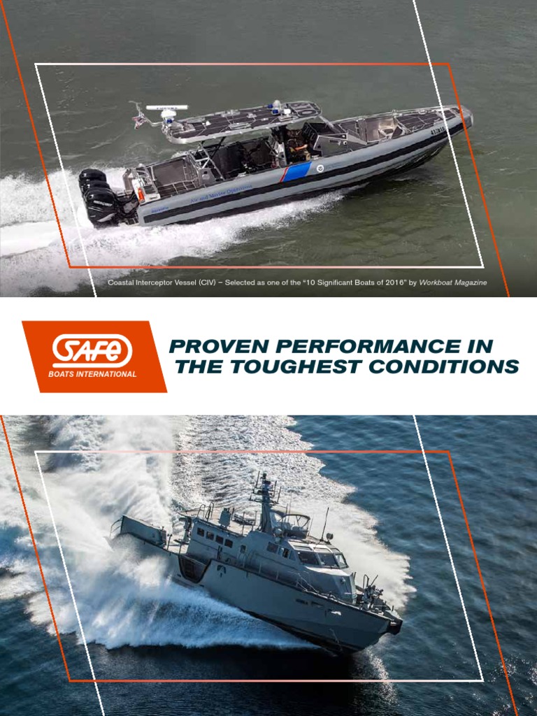 SAFE Boats Catalog | PDF | Hull (Watercraft)