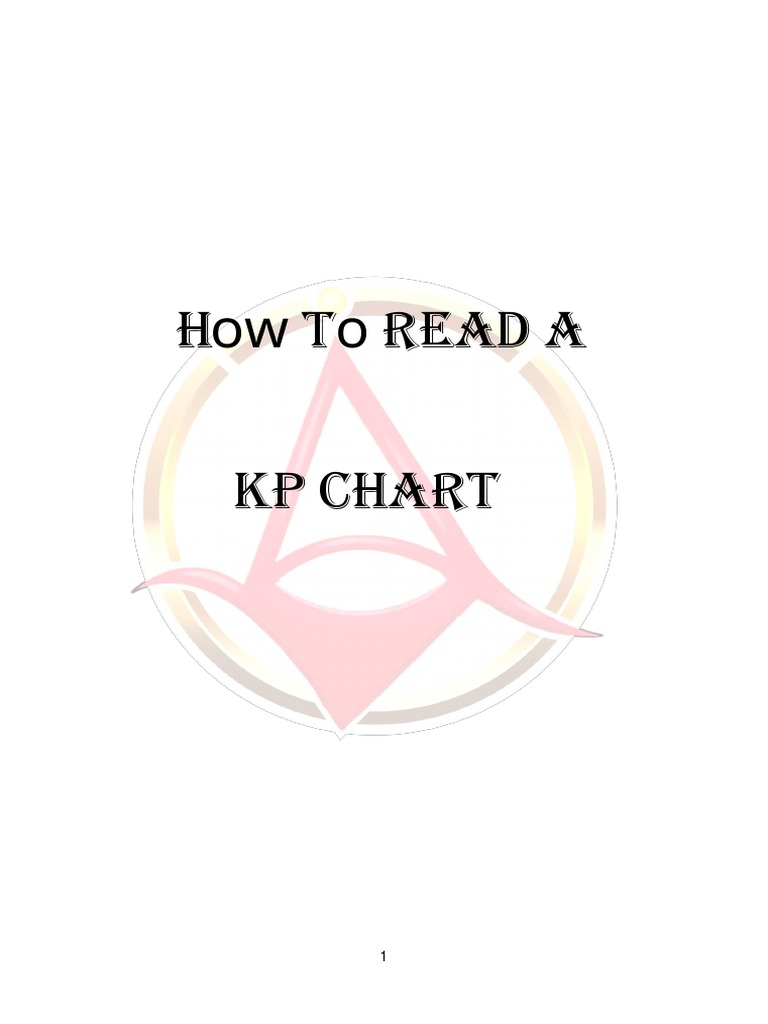 Understanding KP Chart Basics | PDF | Planets In Astrology | Hindu ...