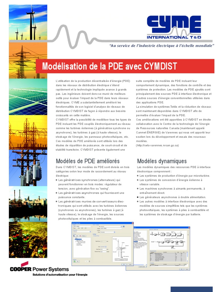 Cymdist DG Highlights FR | PDF | Générateur électrique | Puissance ...