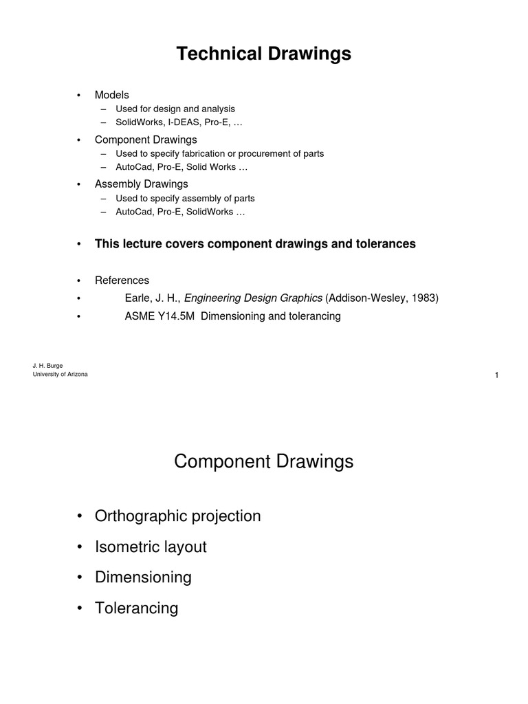 11 Technical Drawings | PDF