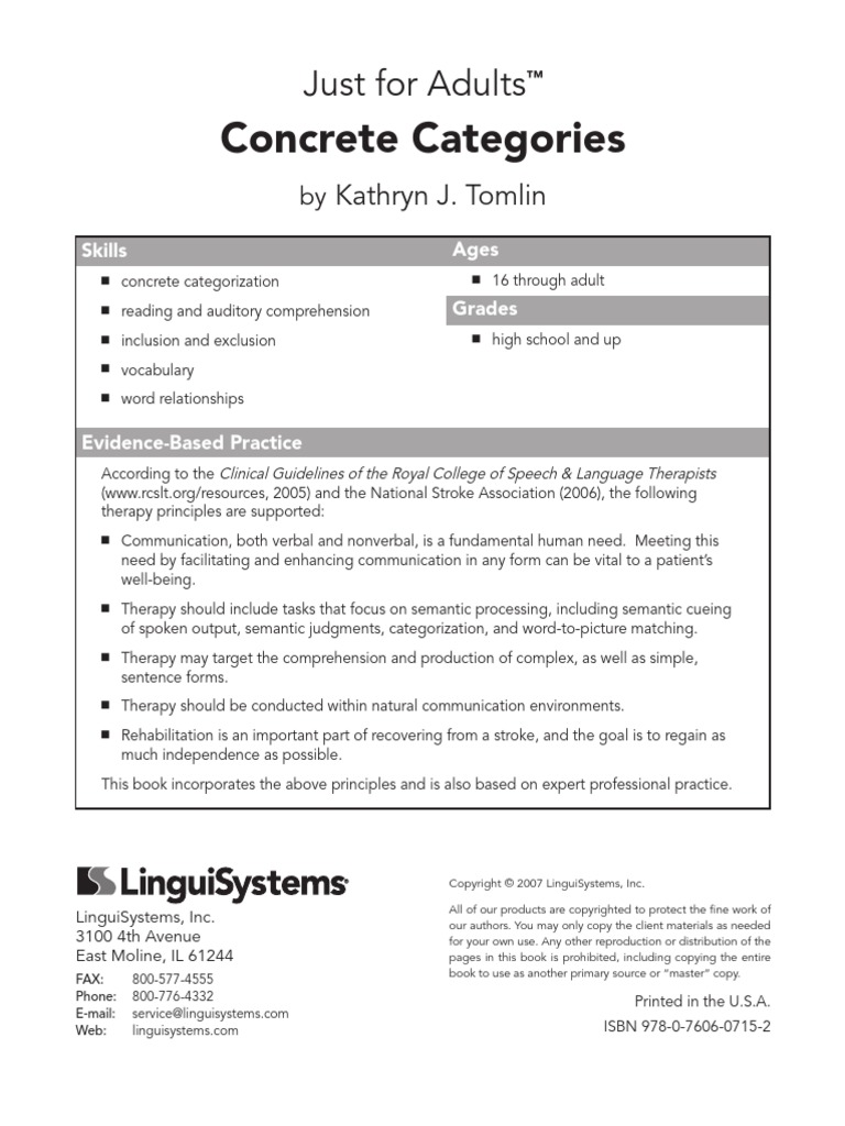 Concrete Categories: Just For Adults | PDF | Reading Comprehension