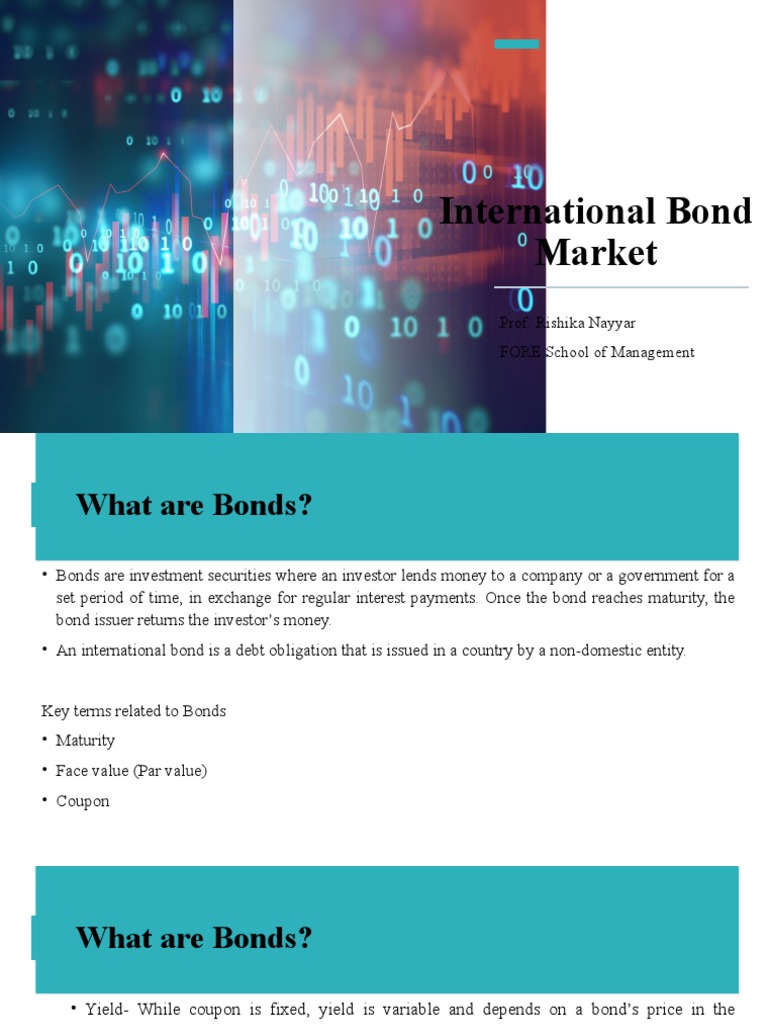 IFS International Bond Market | PDF | Bonds (Finance) | Clearing (Finance)