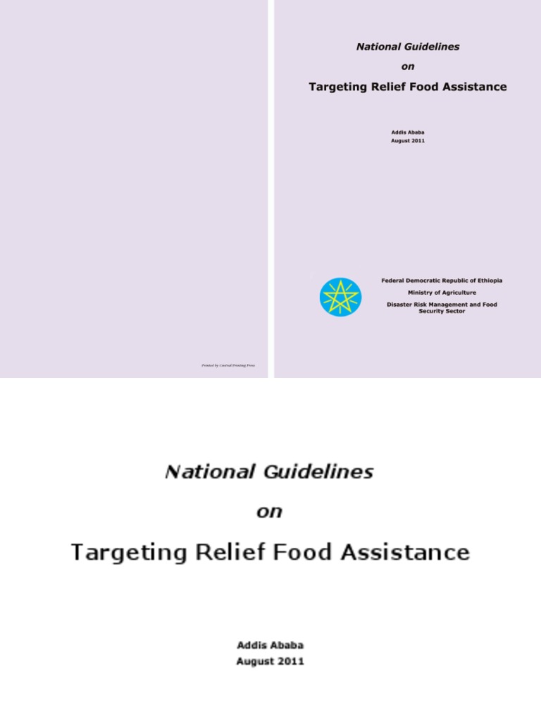 Targeting Guidelines (English) | PDF | Emergency Management | Disaster ...