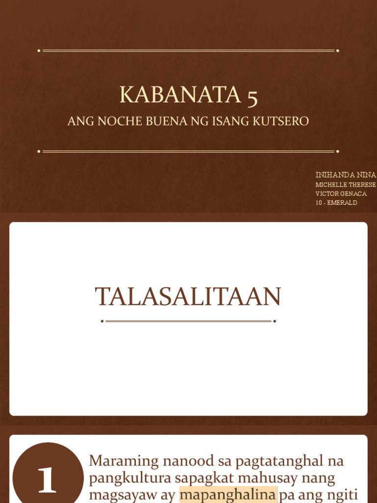 El Filibusterismo Kabanata 5 Buod | PDF