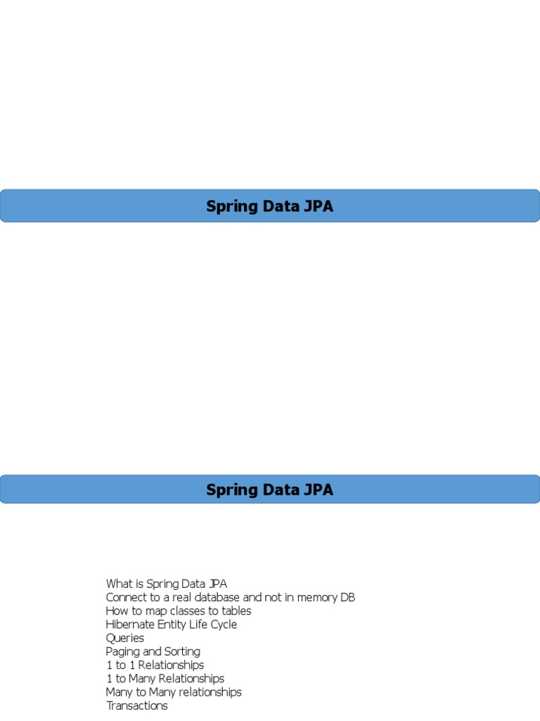 Jpa Slides Lab | PDF | Databases | Postgre Sql