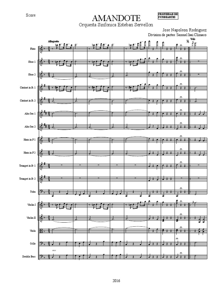 Amandote SCORE | PDF