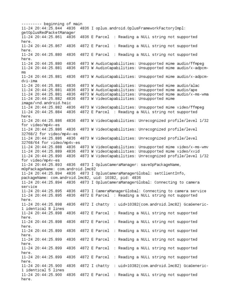 Logcat 1637757865813 | PDF
