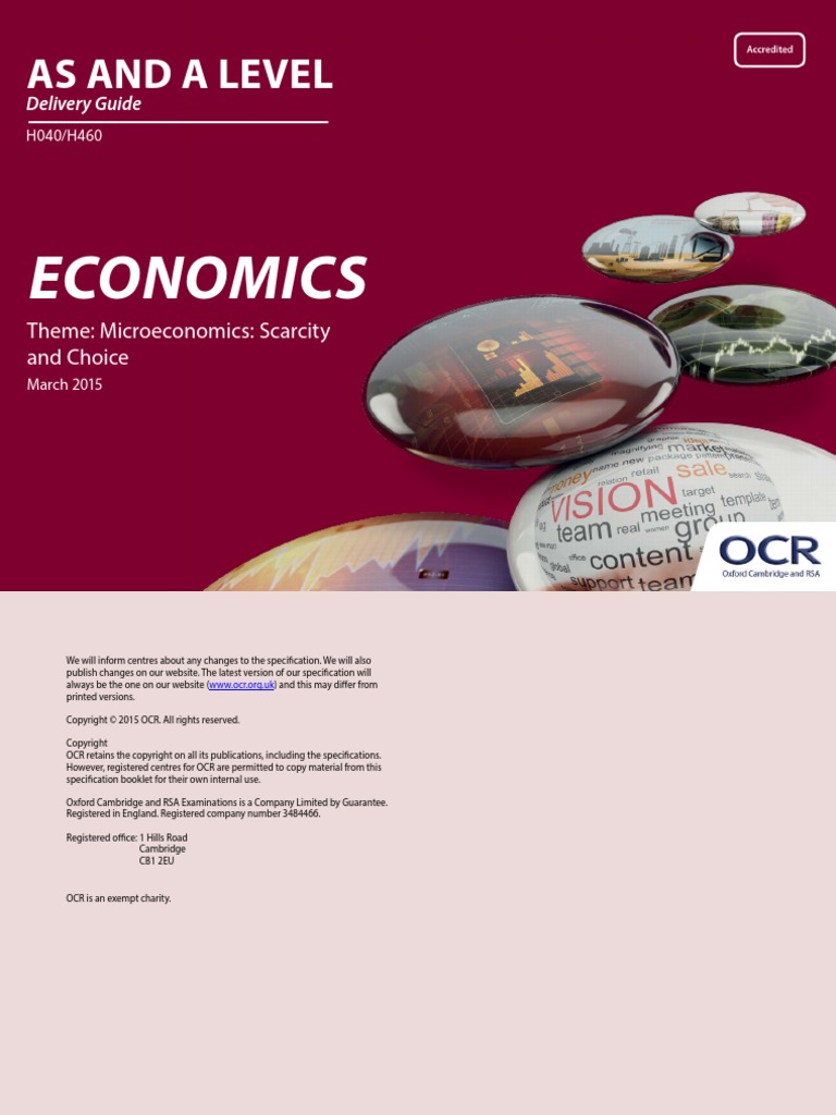 Scarcity and Choice Delivery Guide | PDF | Opportunity Cost | Economics