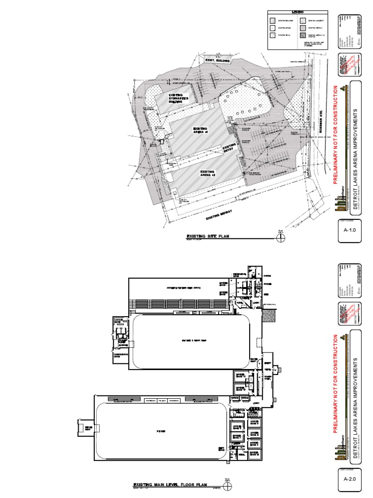 Existing Kent Freeman Arena Plans | PDF