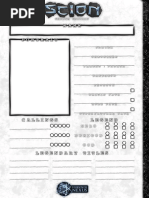 Godbound Character Sheets | PDF