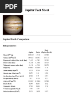 Planetary Fact Sheet - Ratio To Earth | PDF | Apsis | Planets