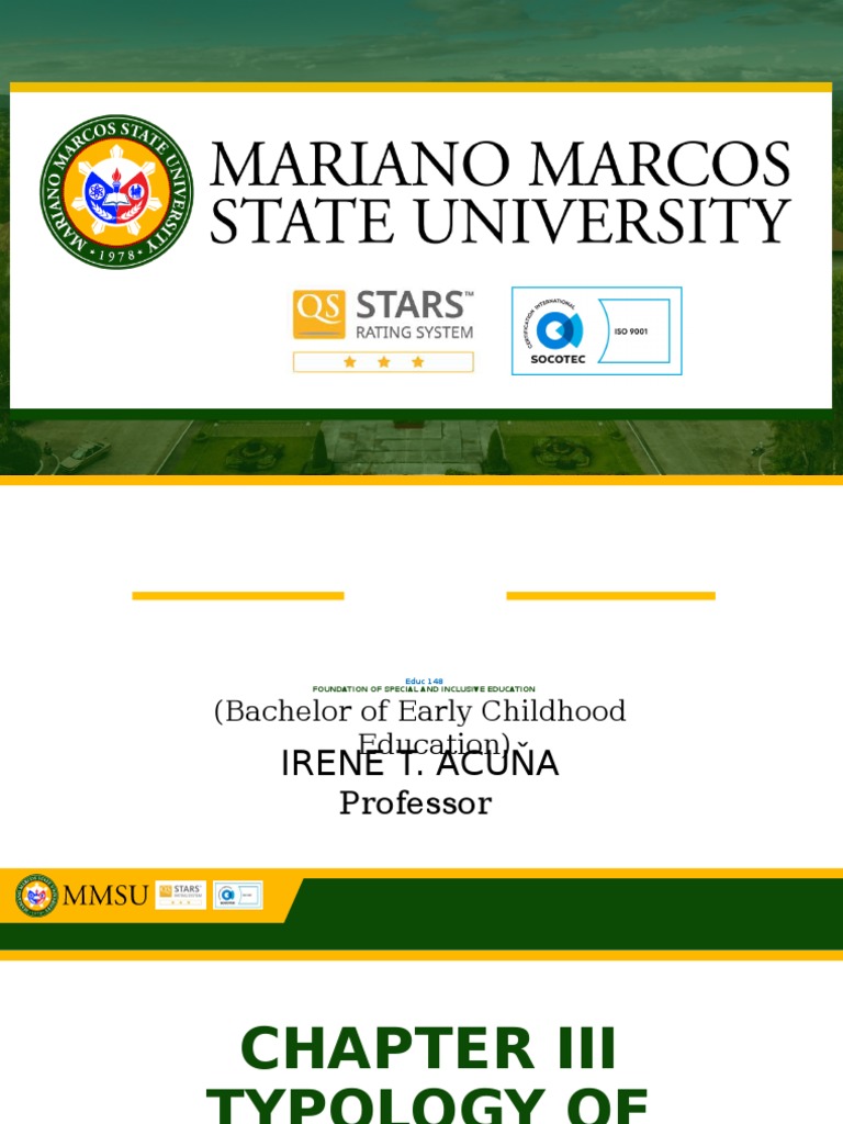 CHAPTER 3 EDUC 148.ppt | PDF | Intellectual Disability | Disability