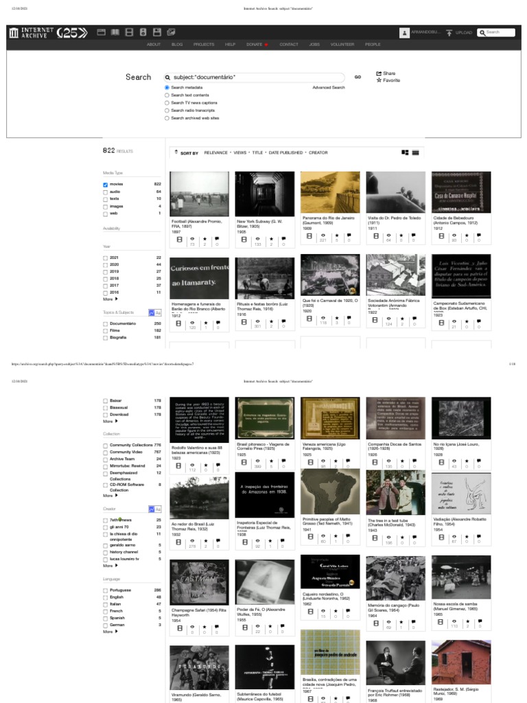 Documentary Film Archive | PDF