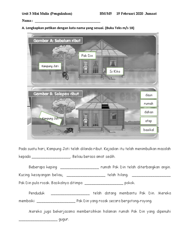 BM4 Unit 3 Pengukuhan | PDF