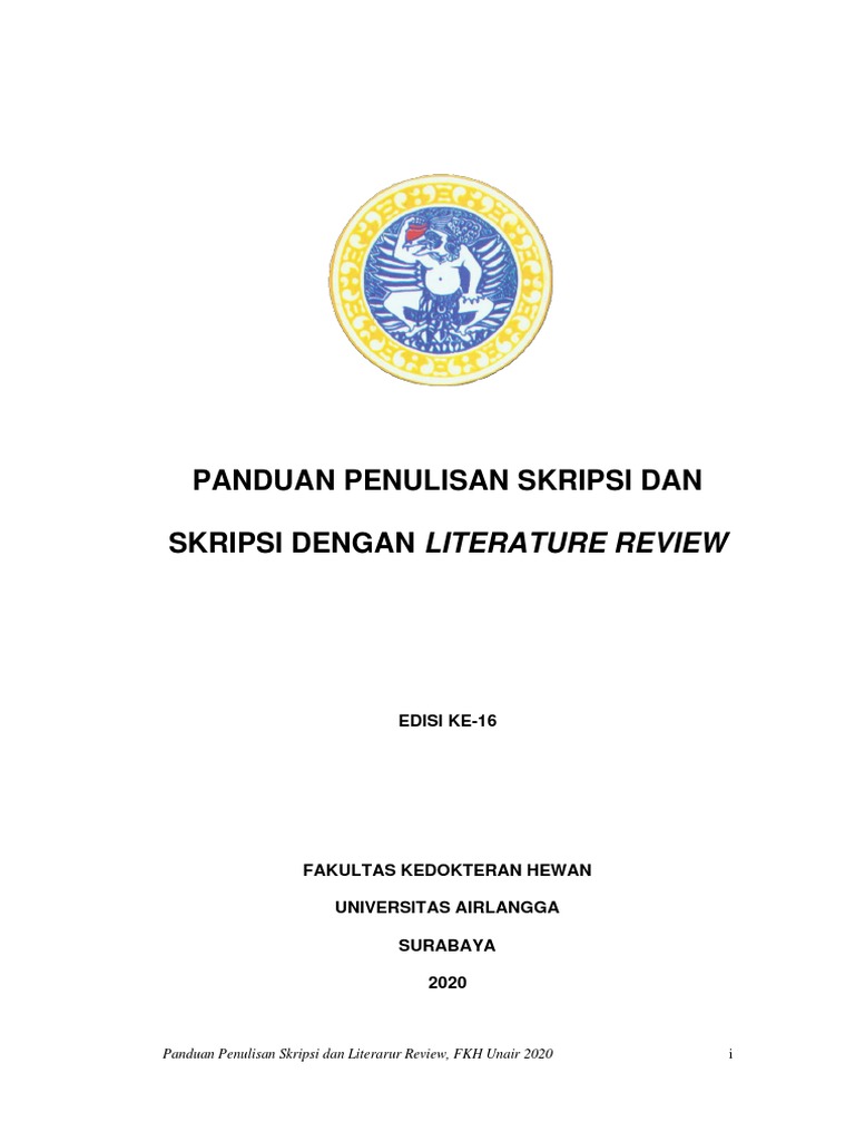 Pand Pen Skripsi - Literature Rev 2020 | PDF | Karier & Perkembangan | Seni